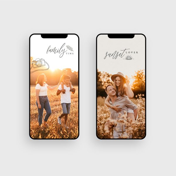 Instagram Story Sticker, Basic Pack – Farbfantasie Design